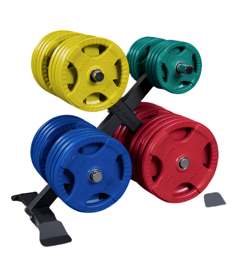 Body-Solid GWT66 Olympic Plate Rack – Commercial Weight Plate Storage ...