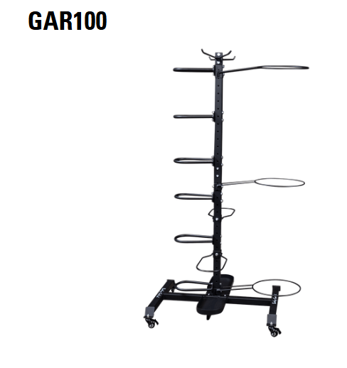 Body Solid Multi Storage Rack With Wheels – Fitness Specialist