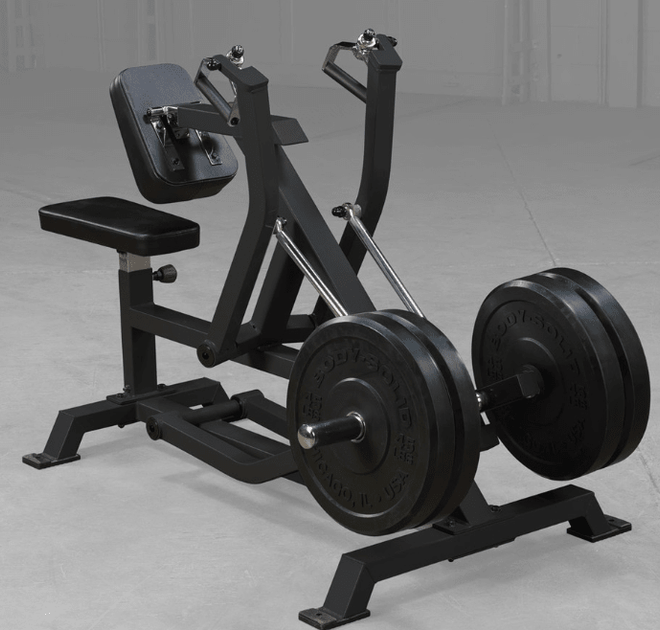 Body Solid Pro Clubline Leverage Seated Row LVSRB-Fitness Specialist