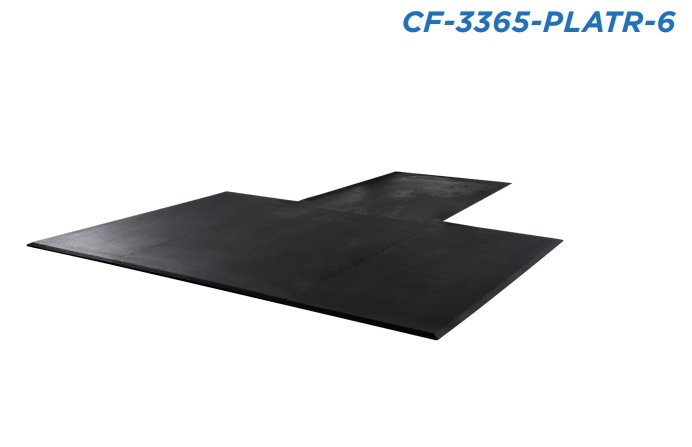 Hoist Fitness 6’ Sound Dampening Rubber Platform – Fitness Specialist